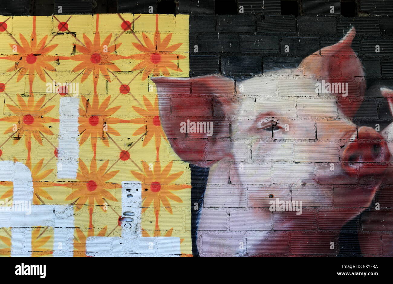 Graffiti in basque country hi-res stock photography and images - Alamy