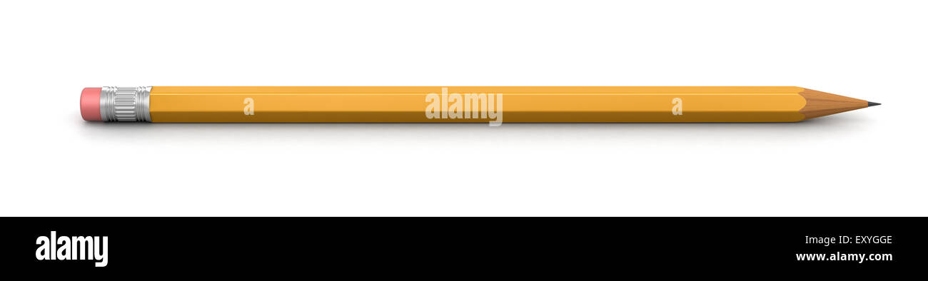 Pencil (clipping path included Stock Photo - Alamy