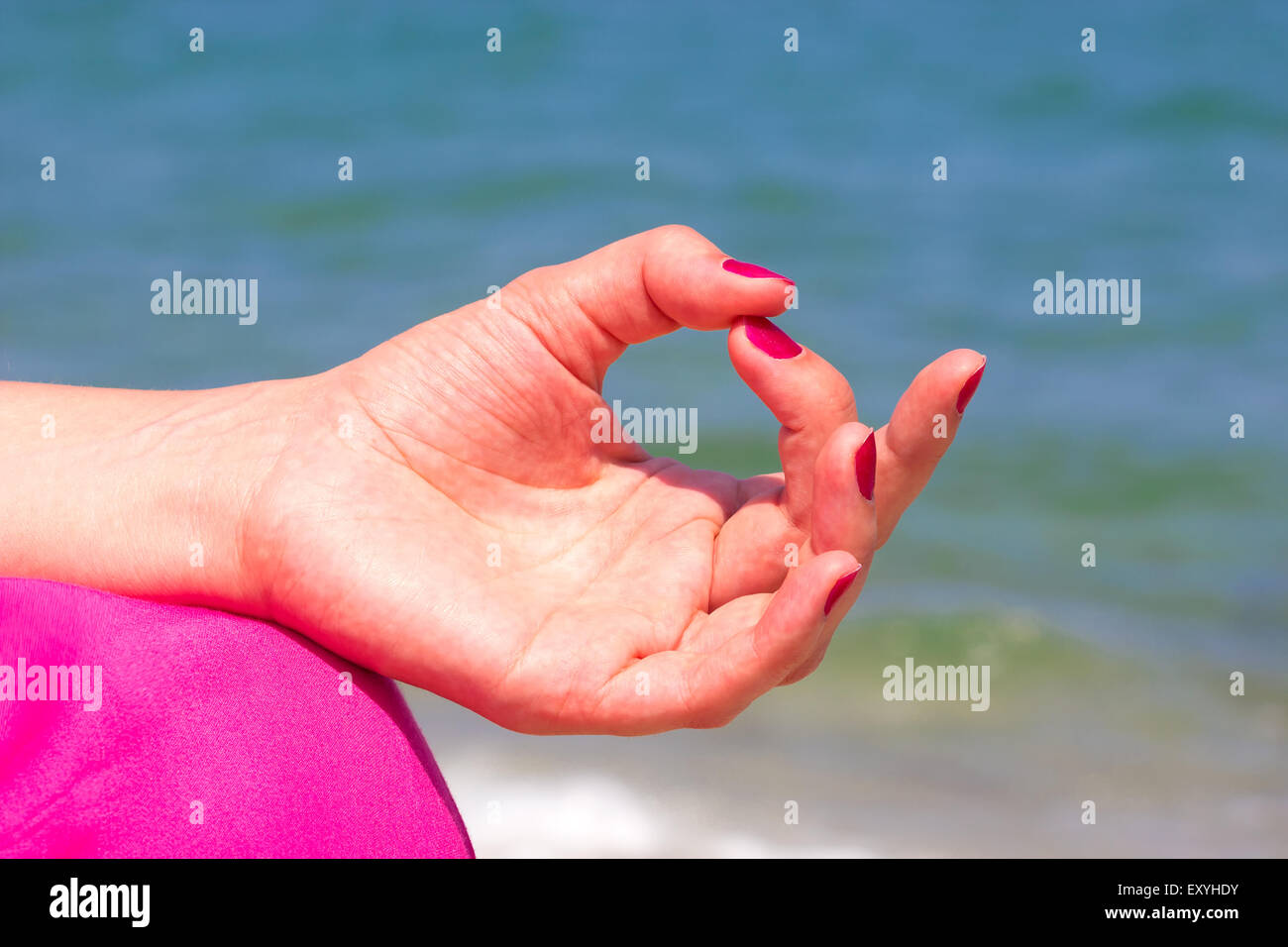 Yoga exercises for the mind and body Stock Photo - Alamy