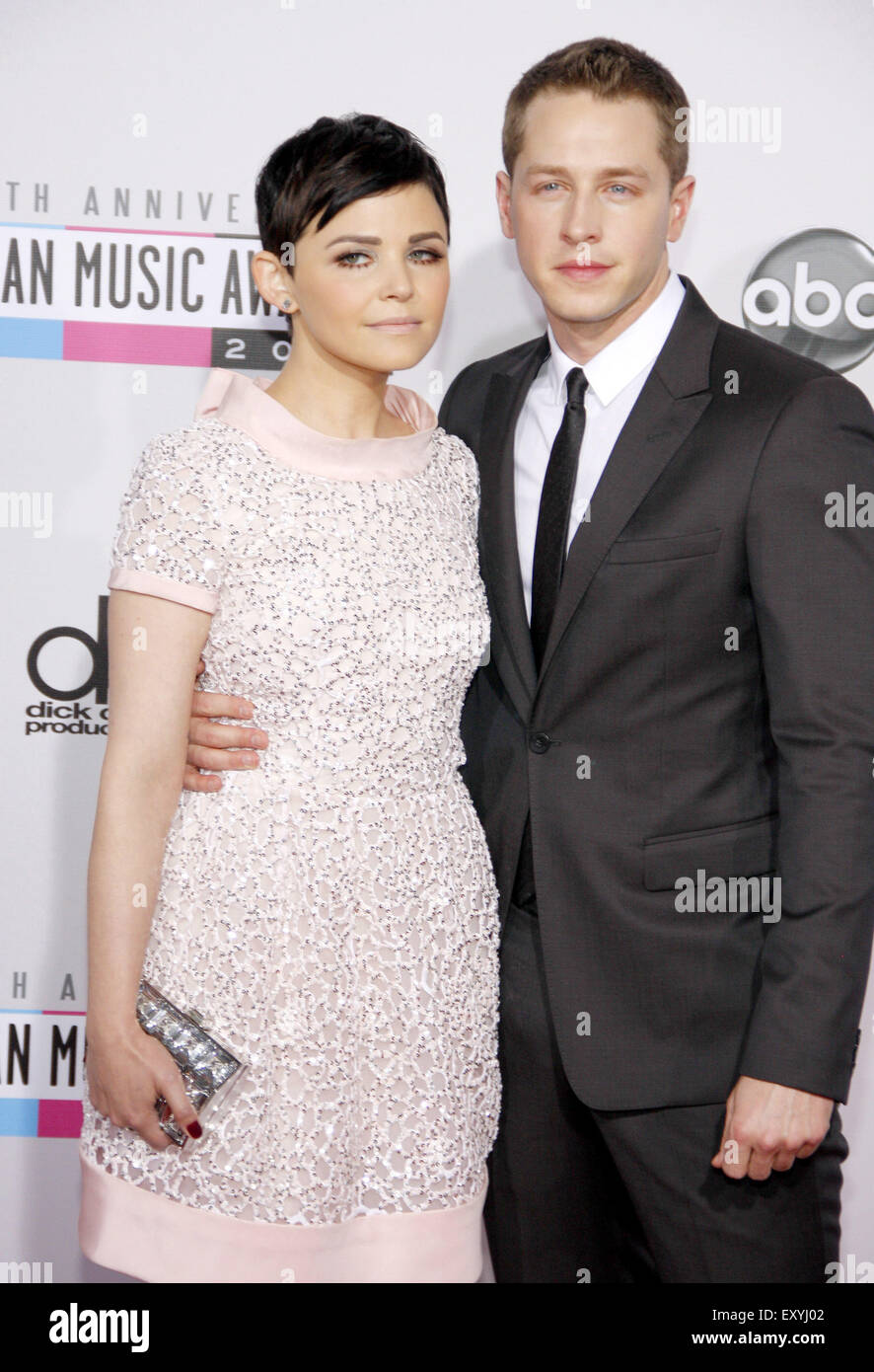 Ginnifer Goodwin and Josh Dallas at the 40th Anniversary American Music ...