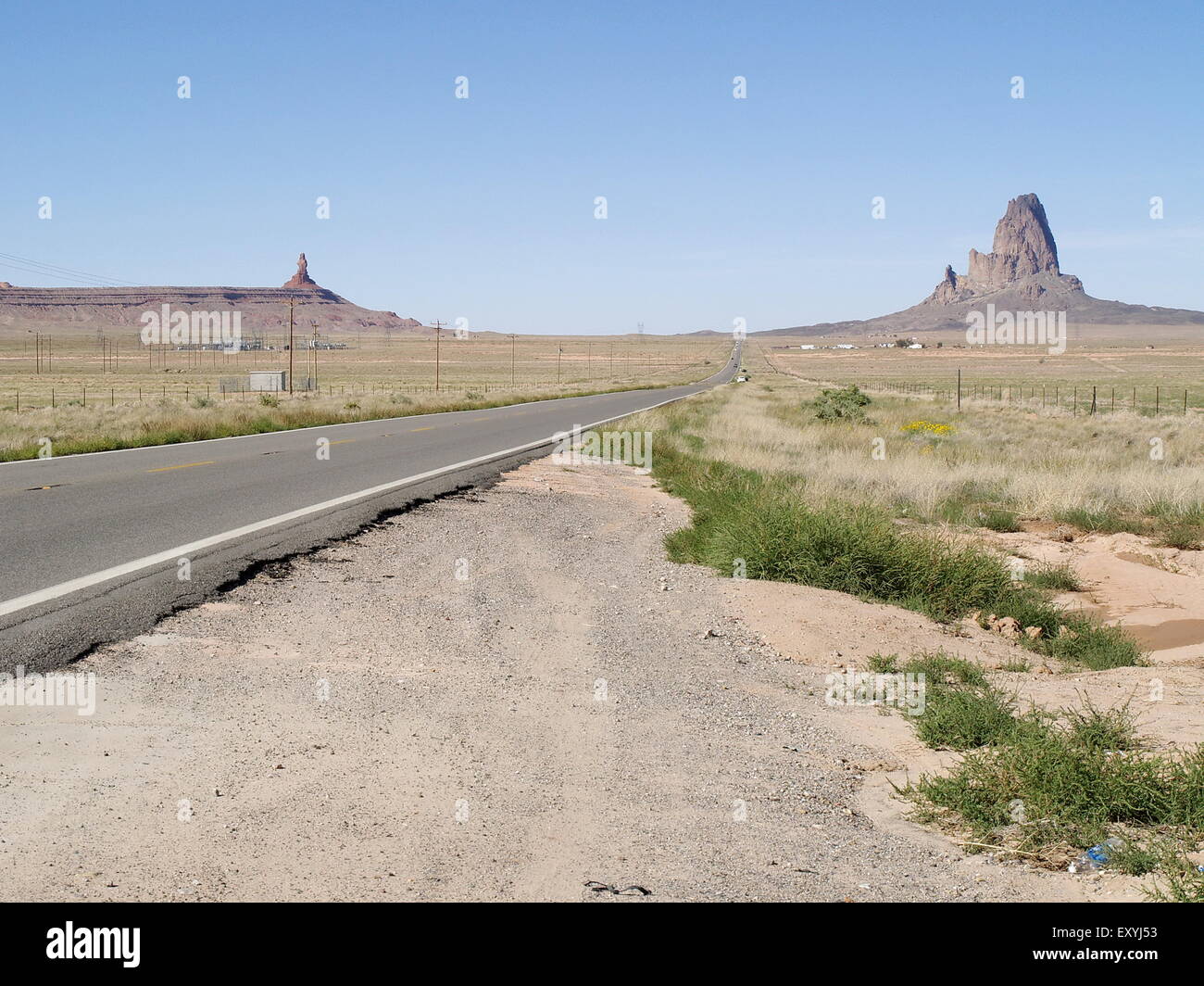Road of Monument Valley Stock Photo - Alamy