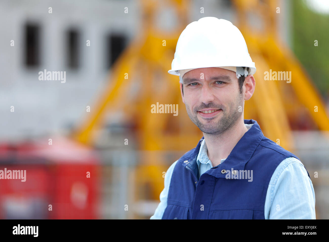 Construction worker plan view hi-res stock photography and images - Alamy