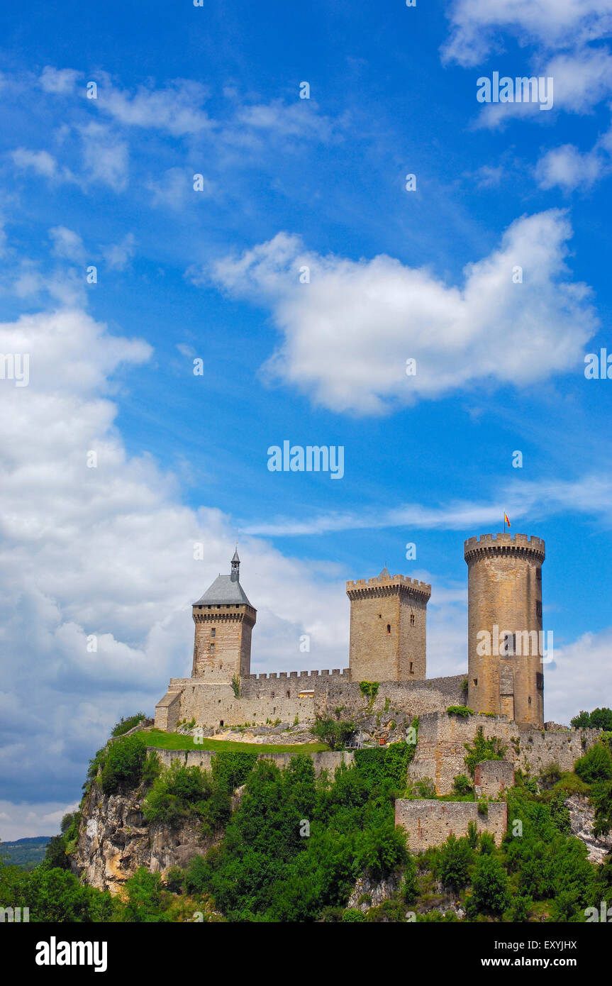 Foix castle medieval hi-res stock photography and images - Alamy