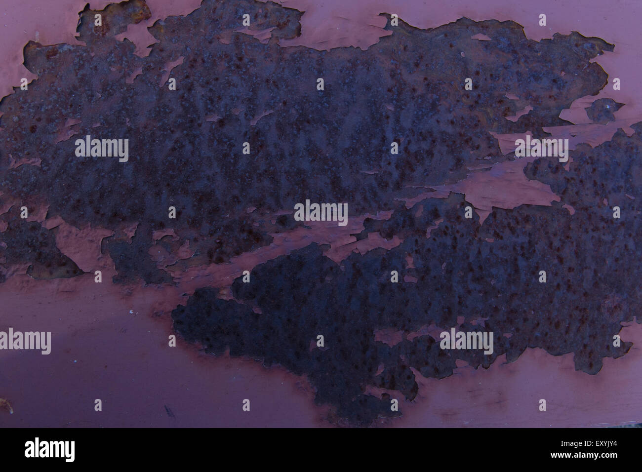 Cracked rusted metal Stock Photo - Alamy