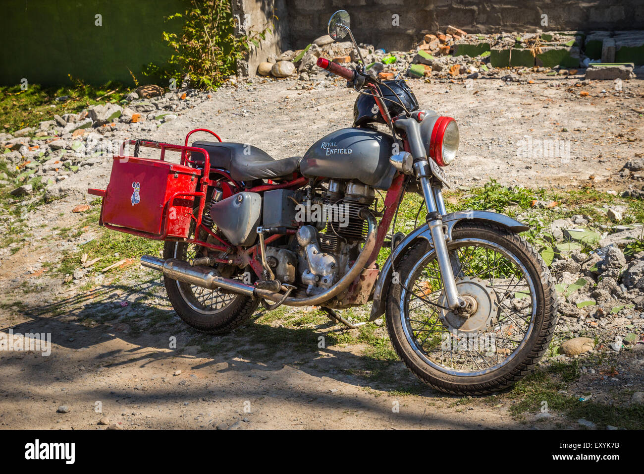 KATHMANDU, NEPAL-MARCH 17: Motorcycle 17, 2015 in Kathmandu, Nepal ...