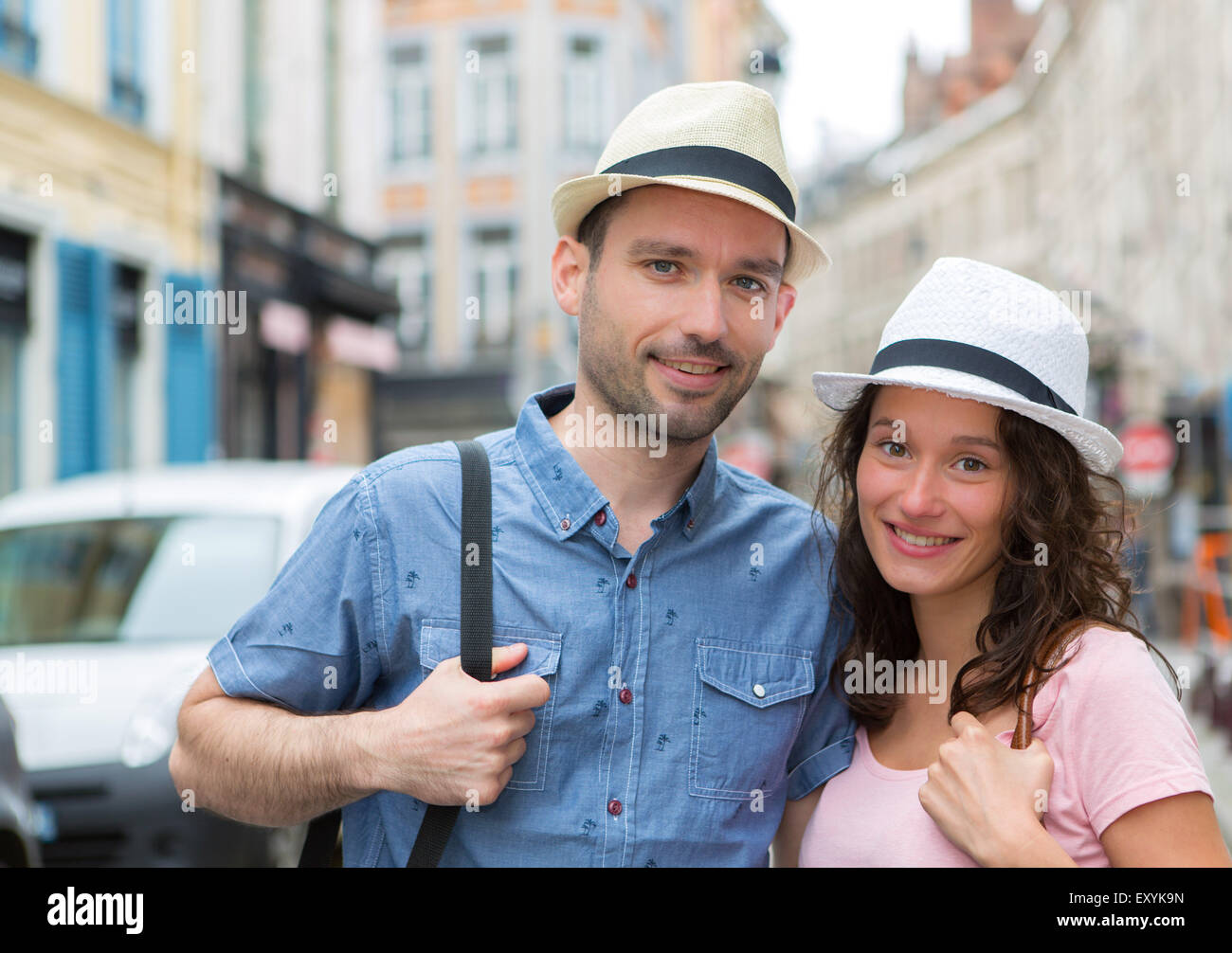 Old man visiting young hi-res stock photography and images - Alamy