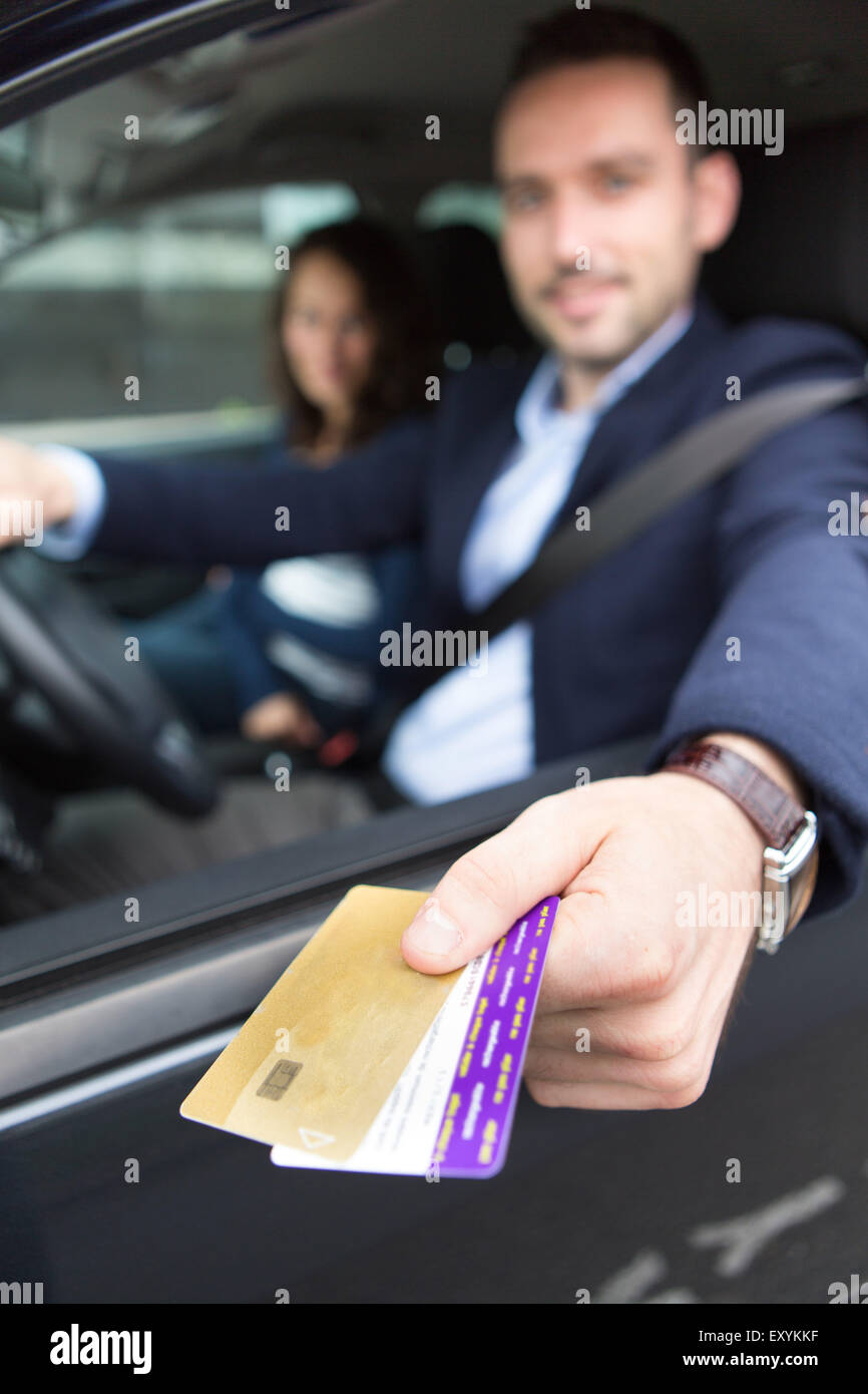 Toll booth card hi-res stock photography and images - Alamy