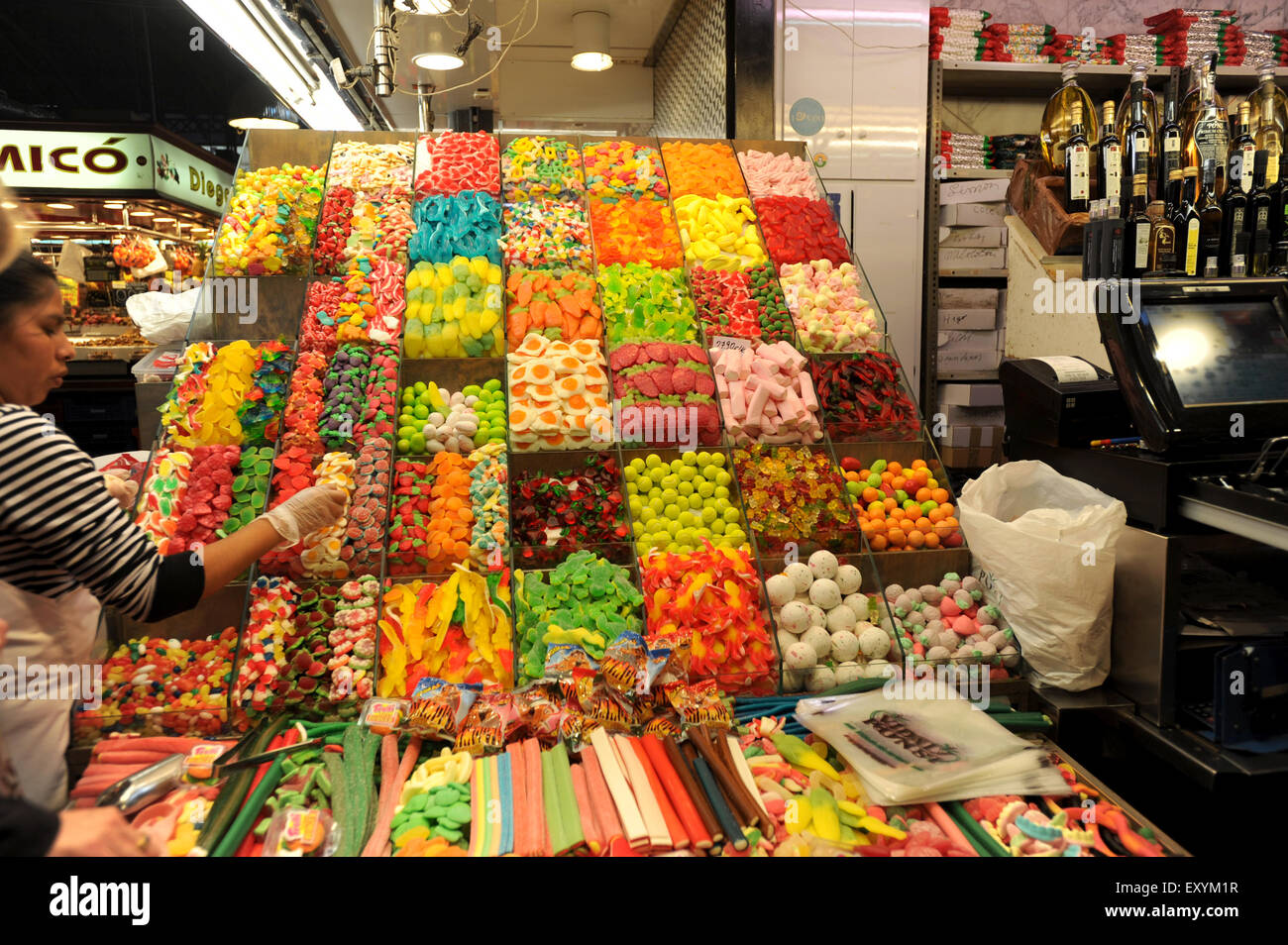 Candy store barcelona hi-res stock photography and images - Alamy