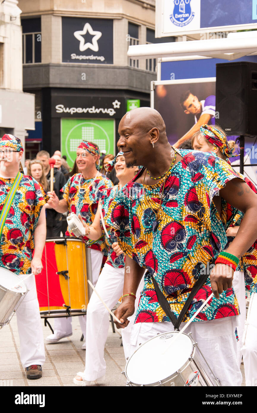 Liverpool Brazilica - Samba in the city Stock Photo - Alamy