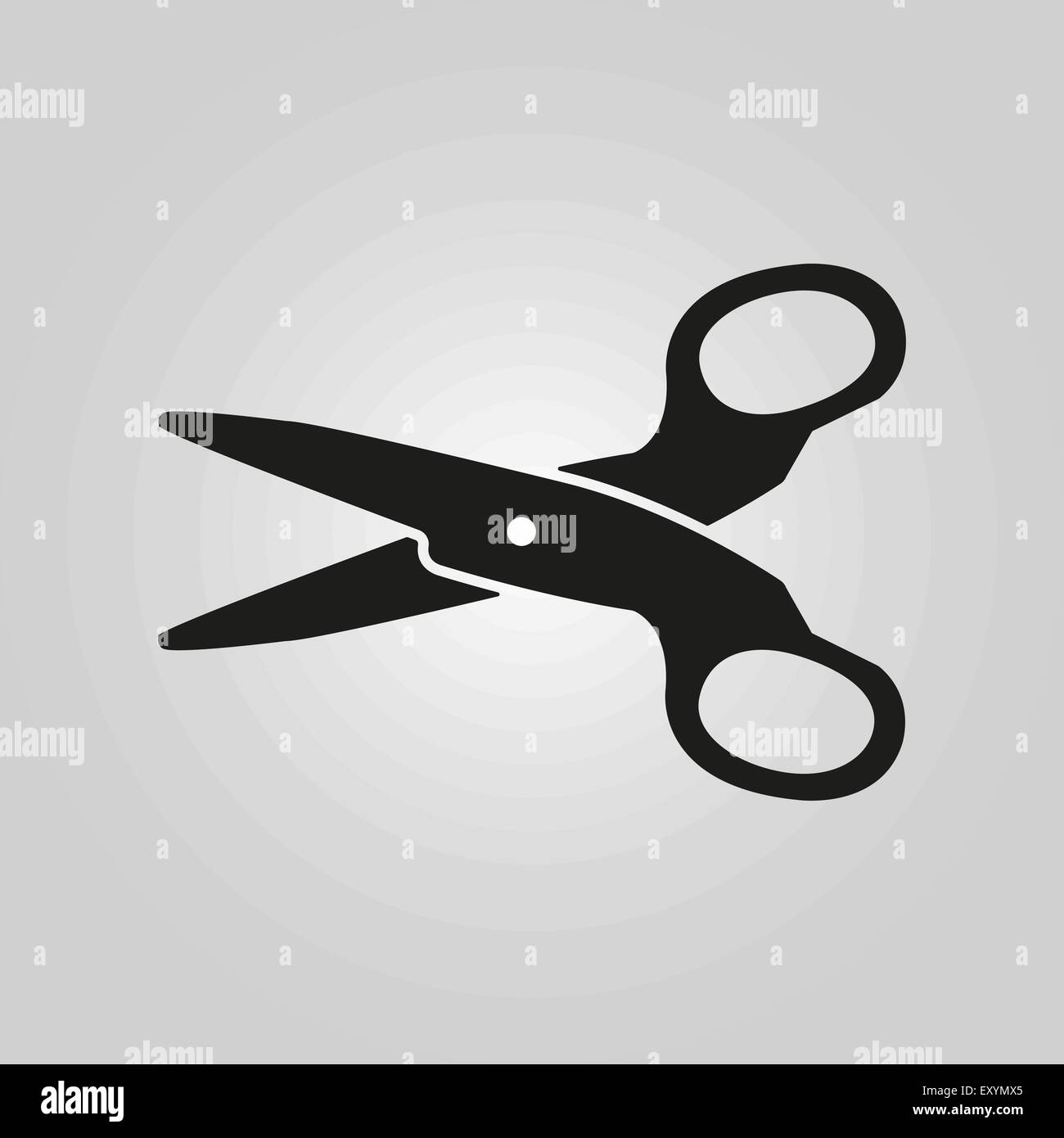 The scissors icon Stock Vector Image & Art - Alamy