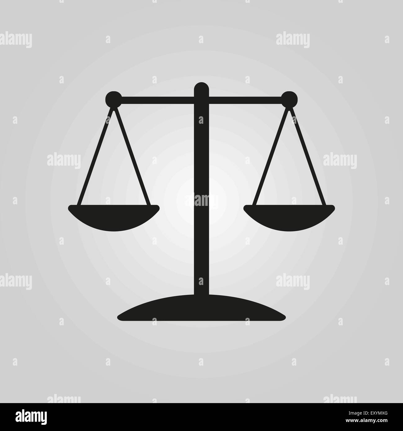 The scales icon Stock Vector Image & Art - Alamy