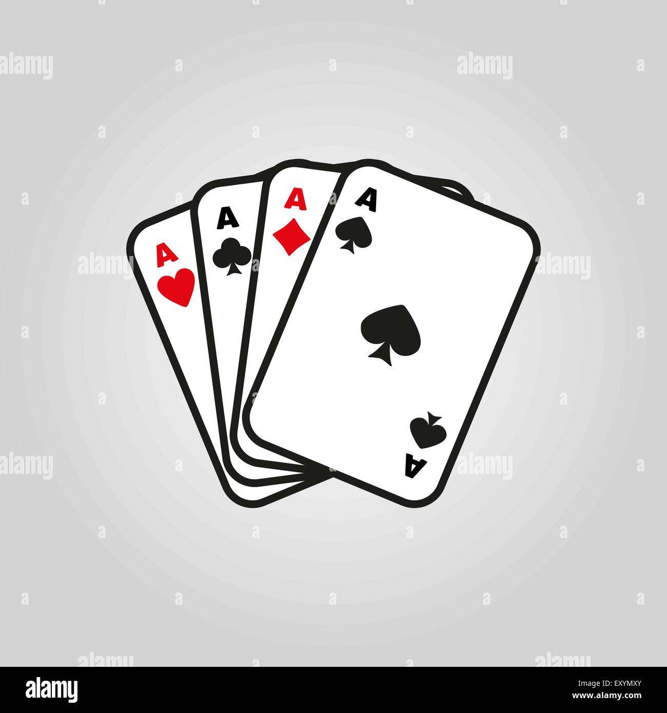 The Ace icon. Playing Card Suit symbol Stock Vector Image & Art - Alamy