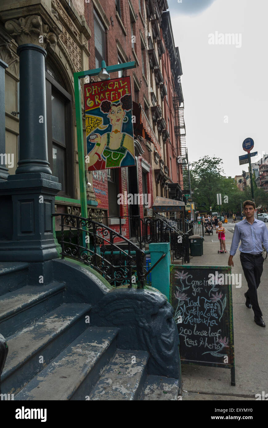 Urban residential neighborhood steps stairs entrance day stoop ...