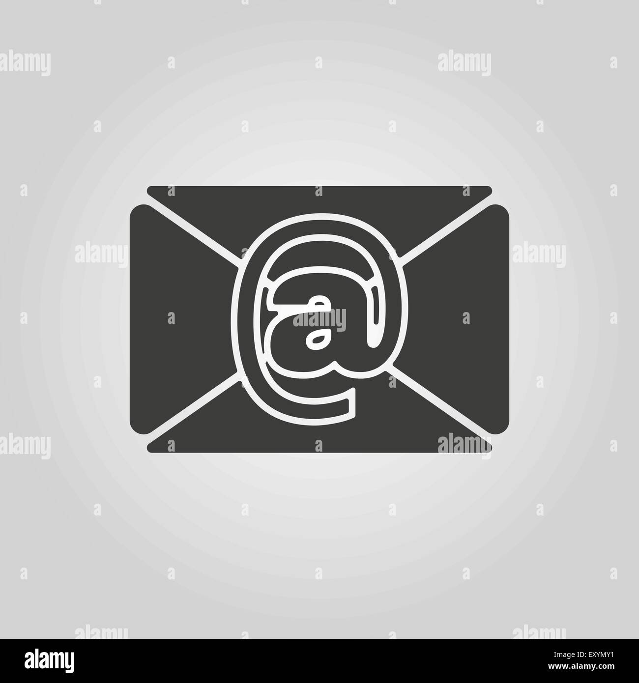 The email icon. Mail symbol Stock Vector Image & Art - Alamy