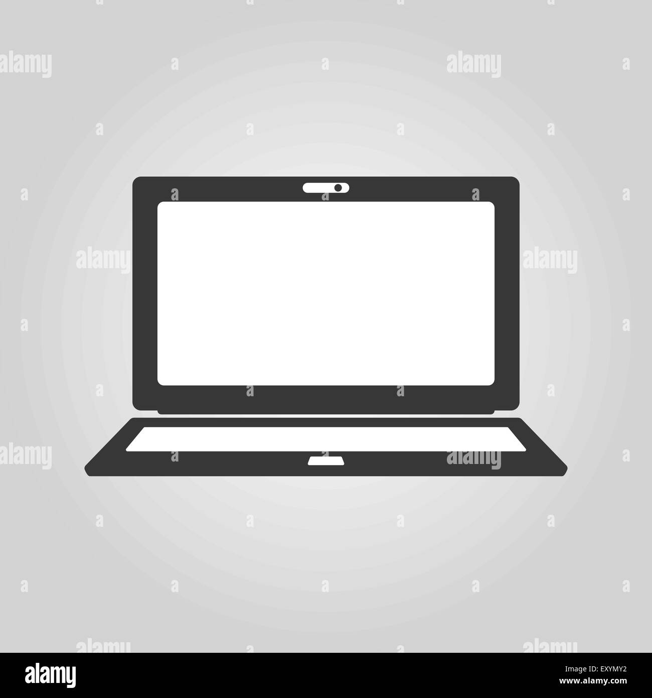The laptop icon. Notebook symbol Stock Vector Image & Art - Alamy