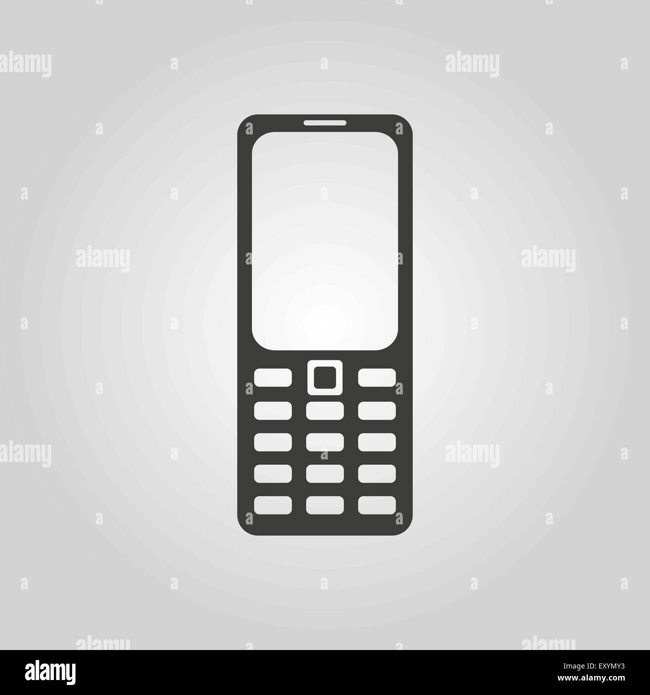 The phone icon. Cellphone symbol Stock Vector Image & Art - Alamy