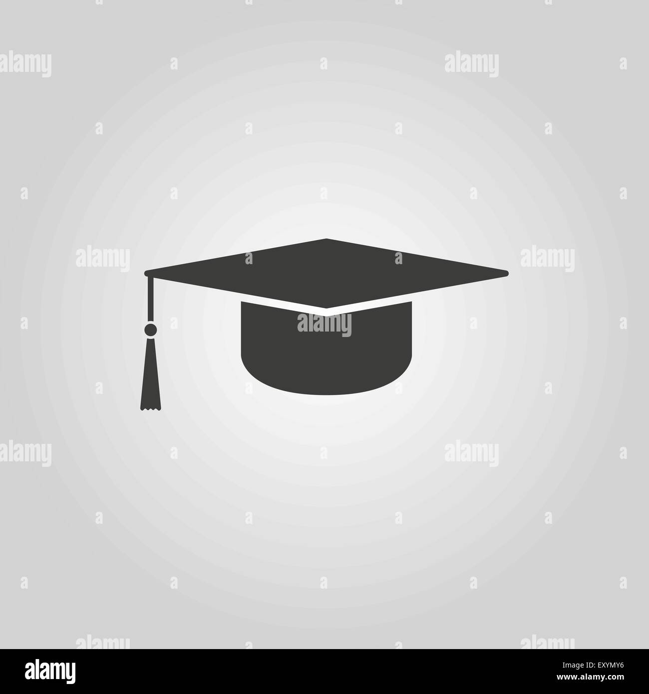 The graduation cap icon. Education symbol Stock Vector Image & Art - Alamy