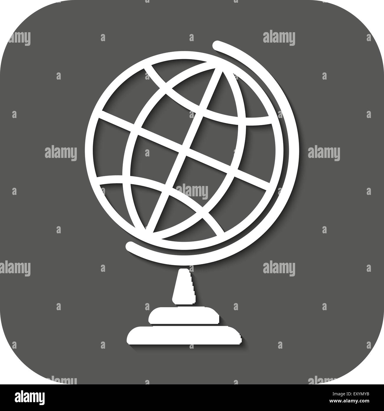 The globe icon. Globe symbol Stock Vector Image & Art - Alamy