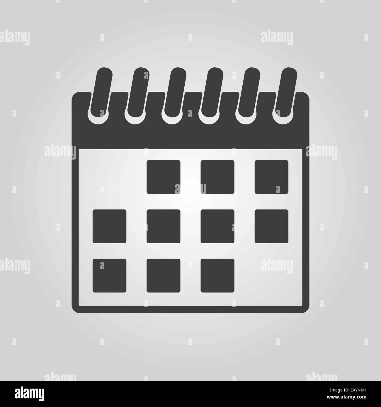 The calendar icon. Calendar symbol Stock Vector Image & Art - Alamy