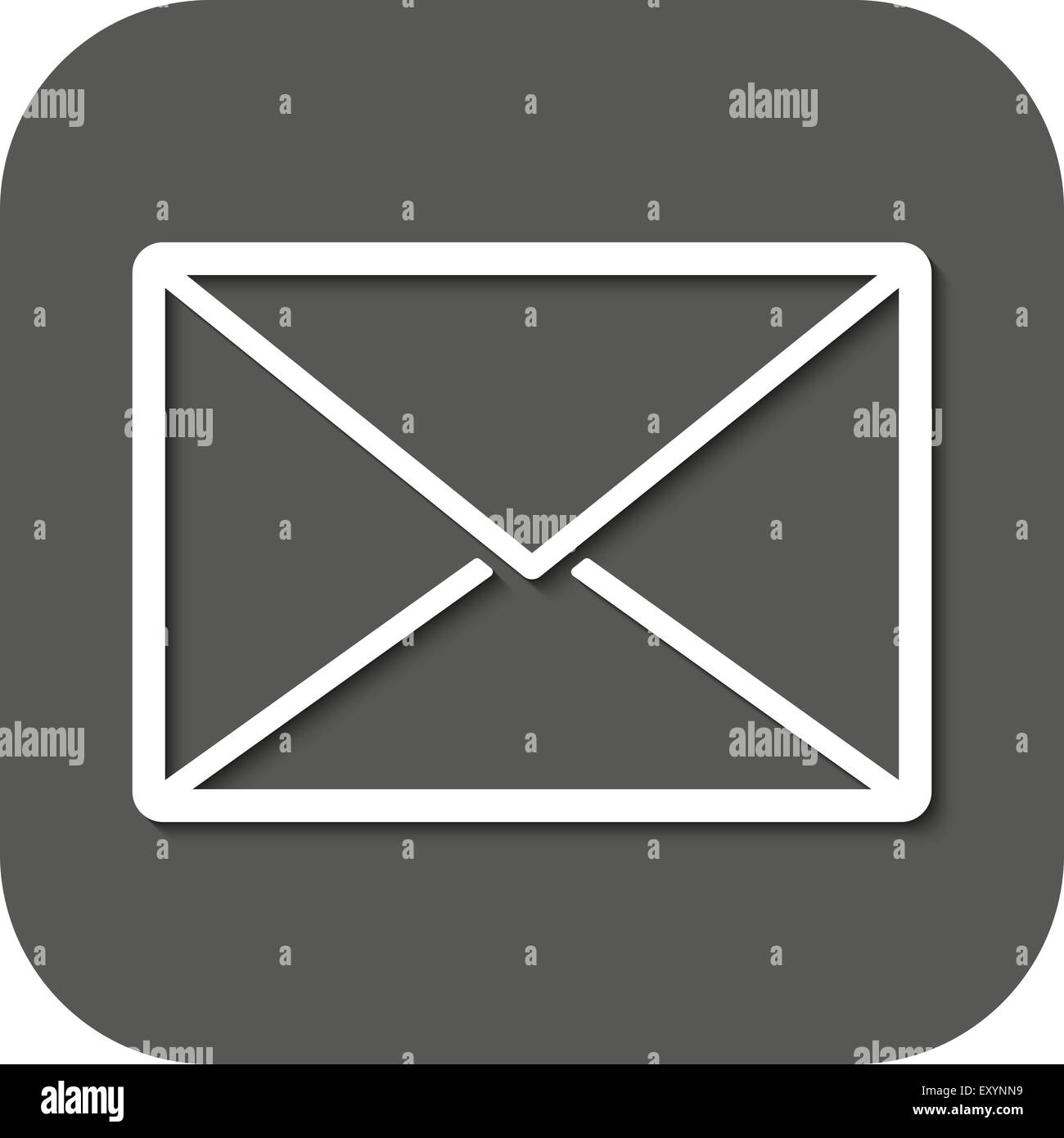 The email icon. Mail symbol Stock Vector Image & Art - Alamy