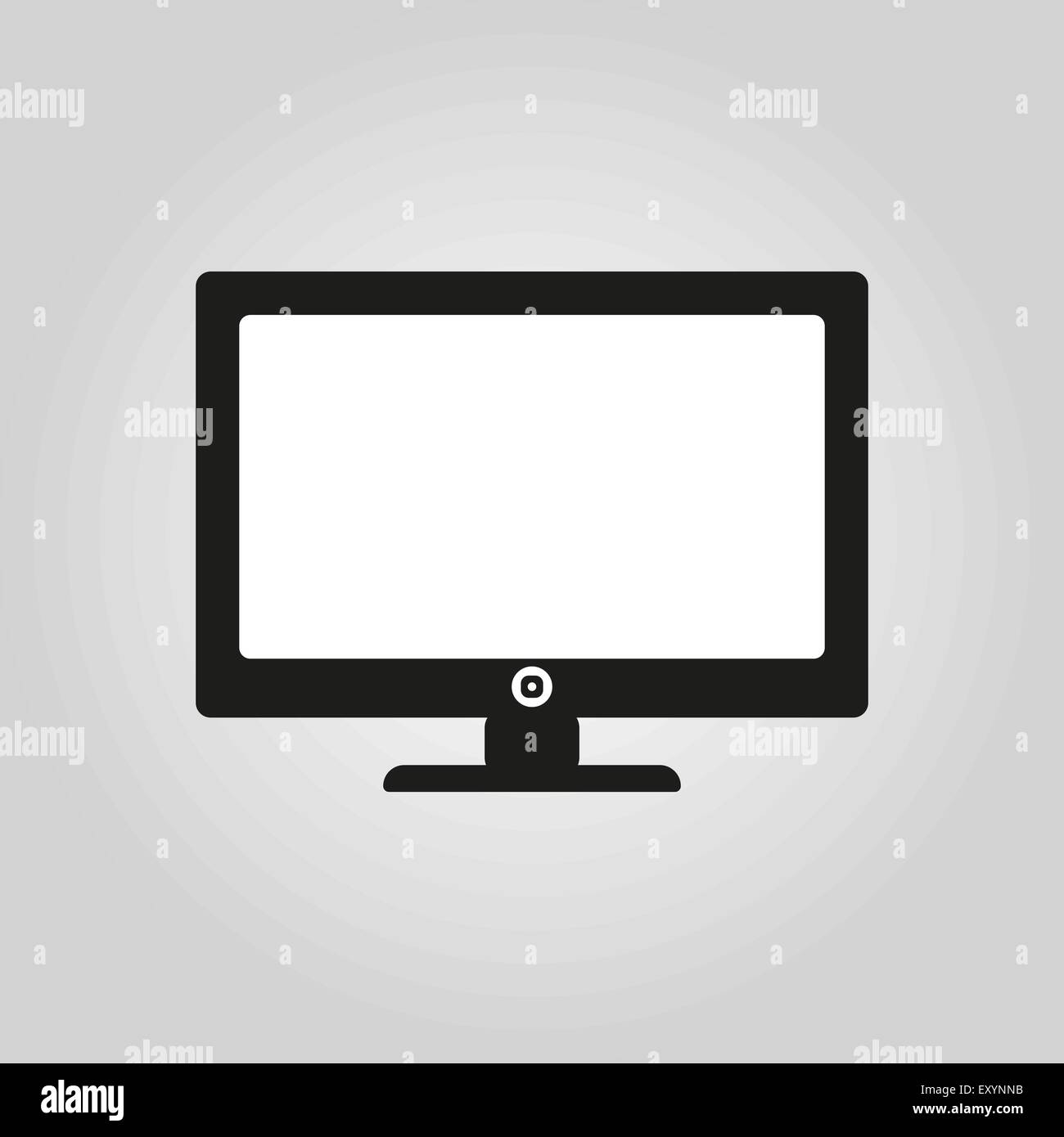 The screen icon. Monitor symbol Stock Vector Image & Art - Alamy