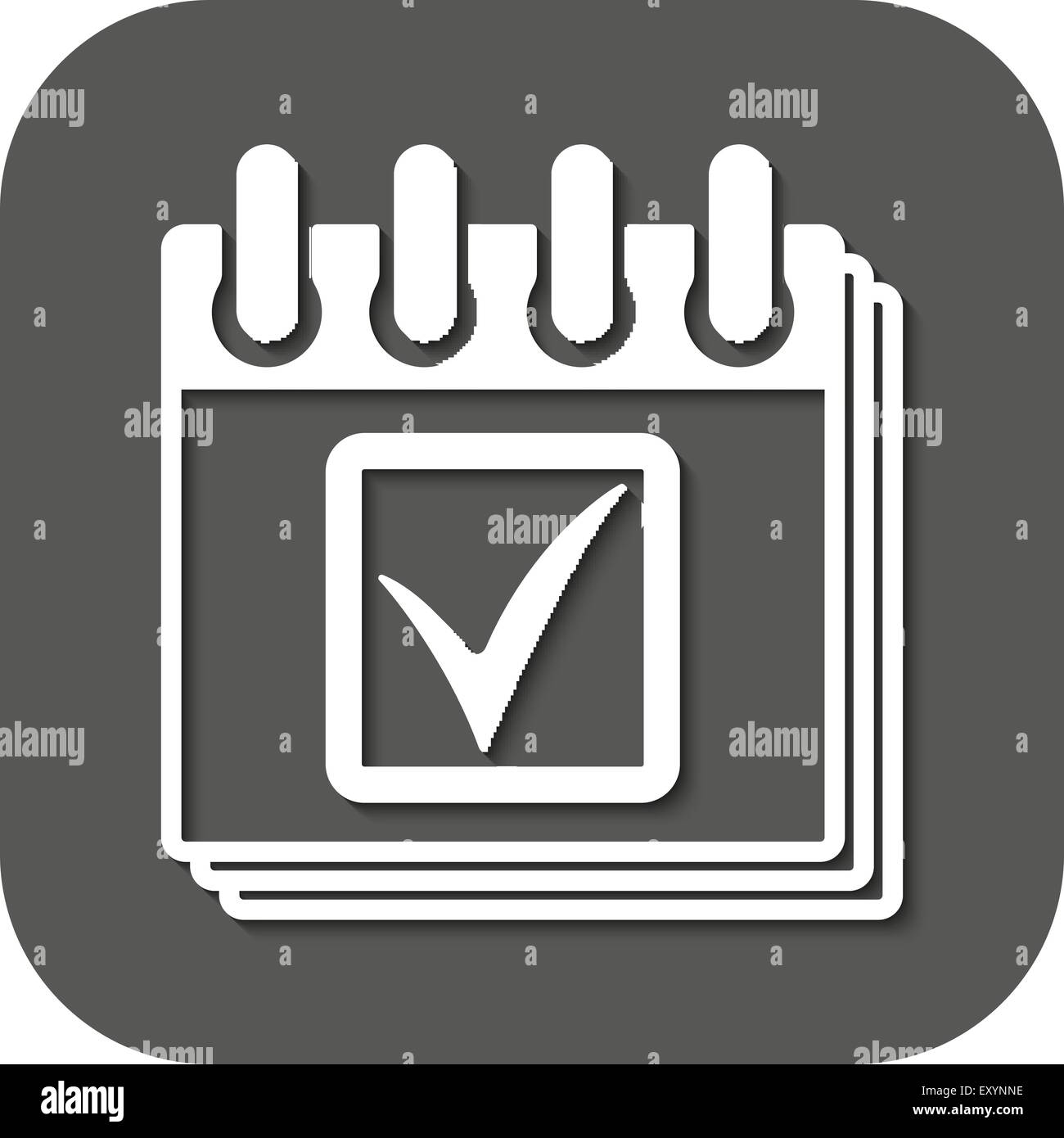 The calendar icon. Calendar symbol Stock Vector Image & Art - Alamy