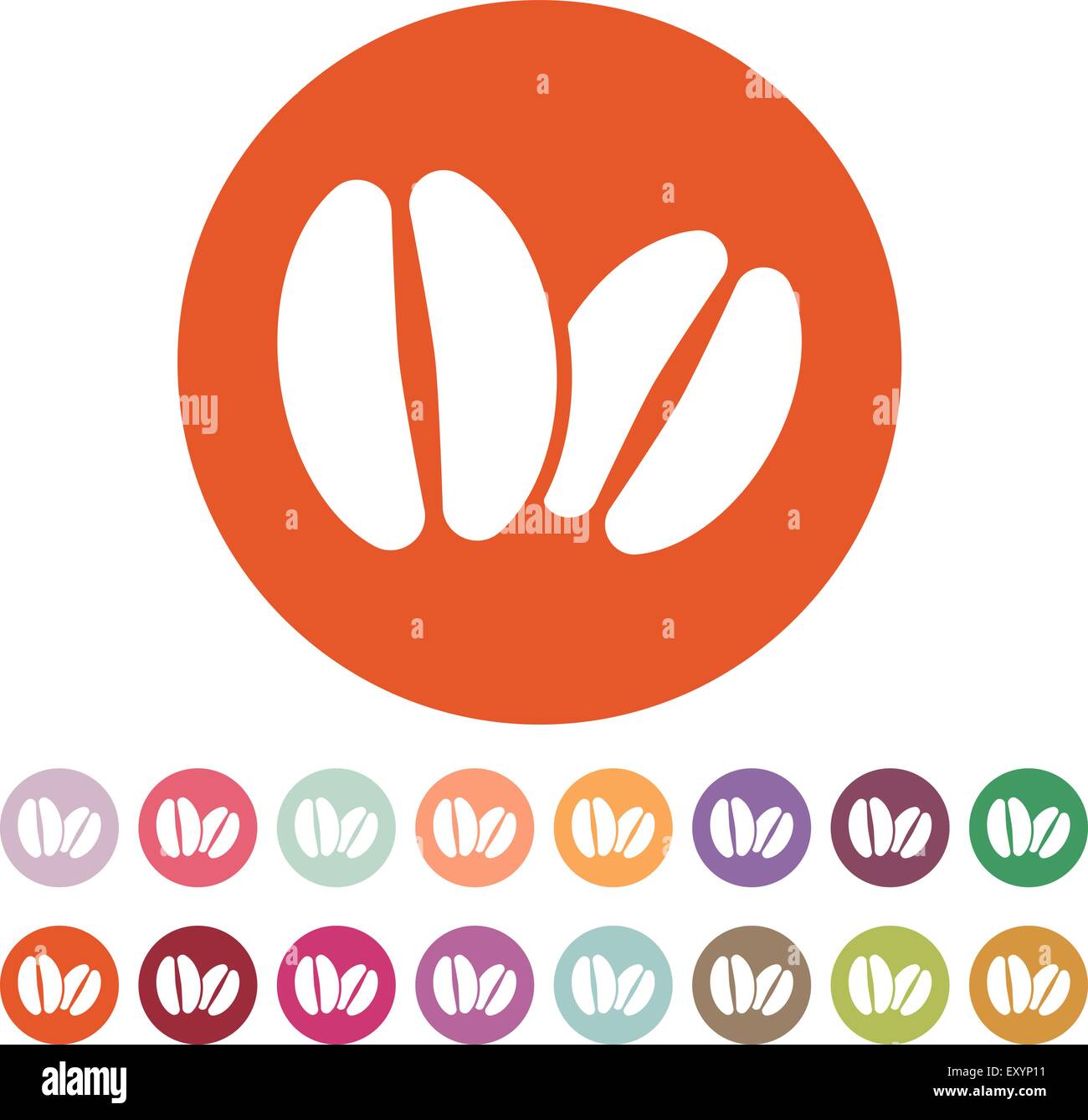 The coffee icon. Coffee symbol. Flat Stock Vector Image & Art - Alamy