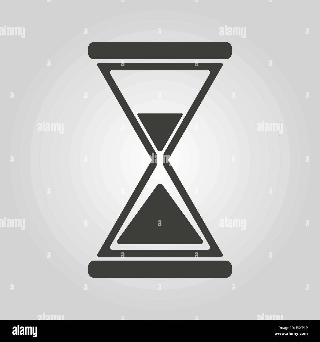 Hourglass icon time tool instrument hi-res stock photography and images ...