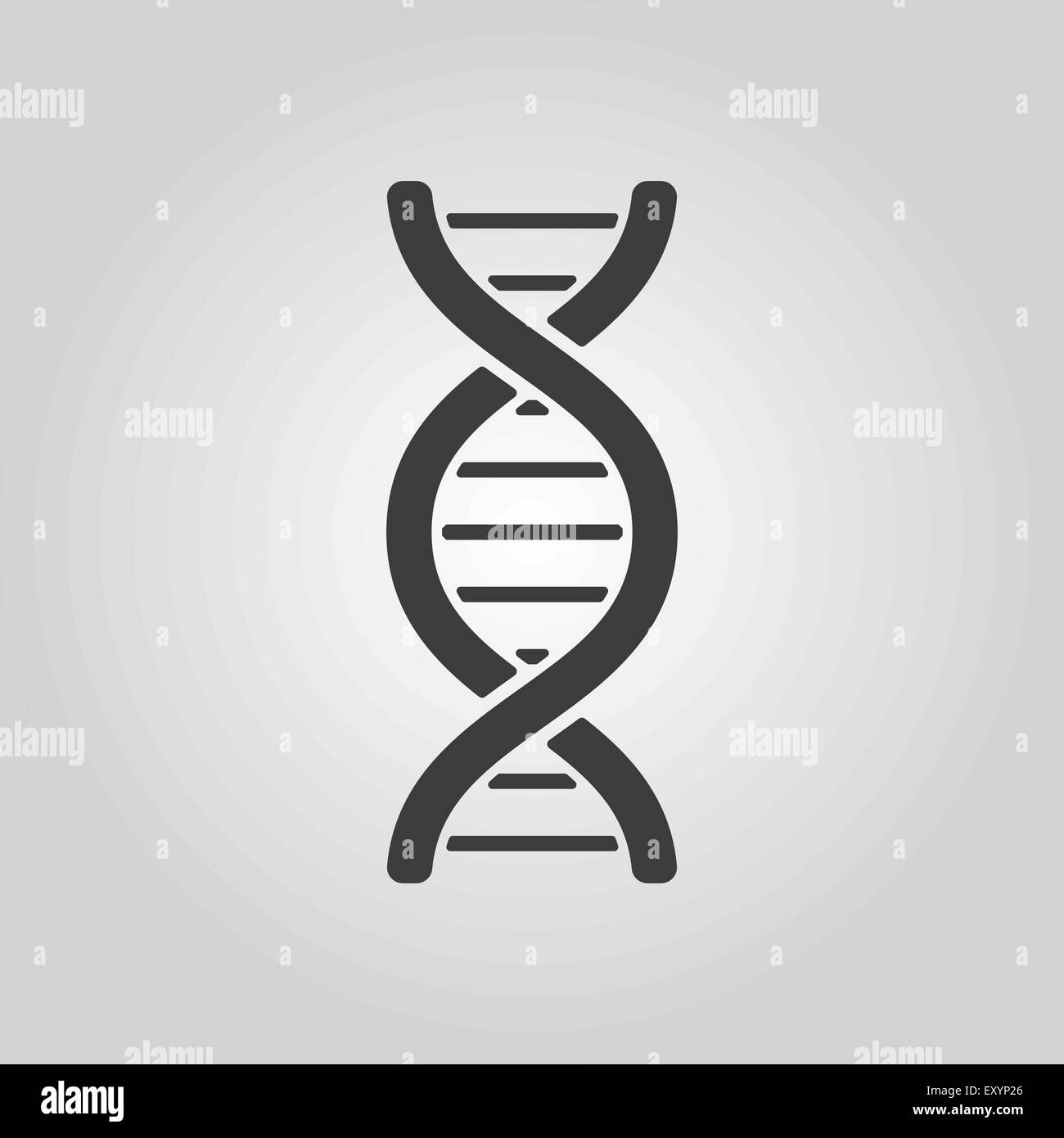 The dna icon. DNA symbol. Flat Stock Vector Image & Art - Alamy