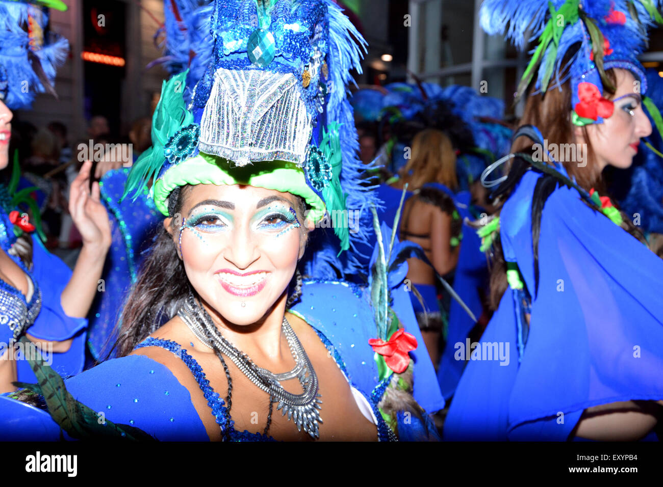 Liverpool Brazilica Festival - samba in the city Stock Photo - Alamy