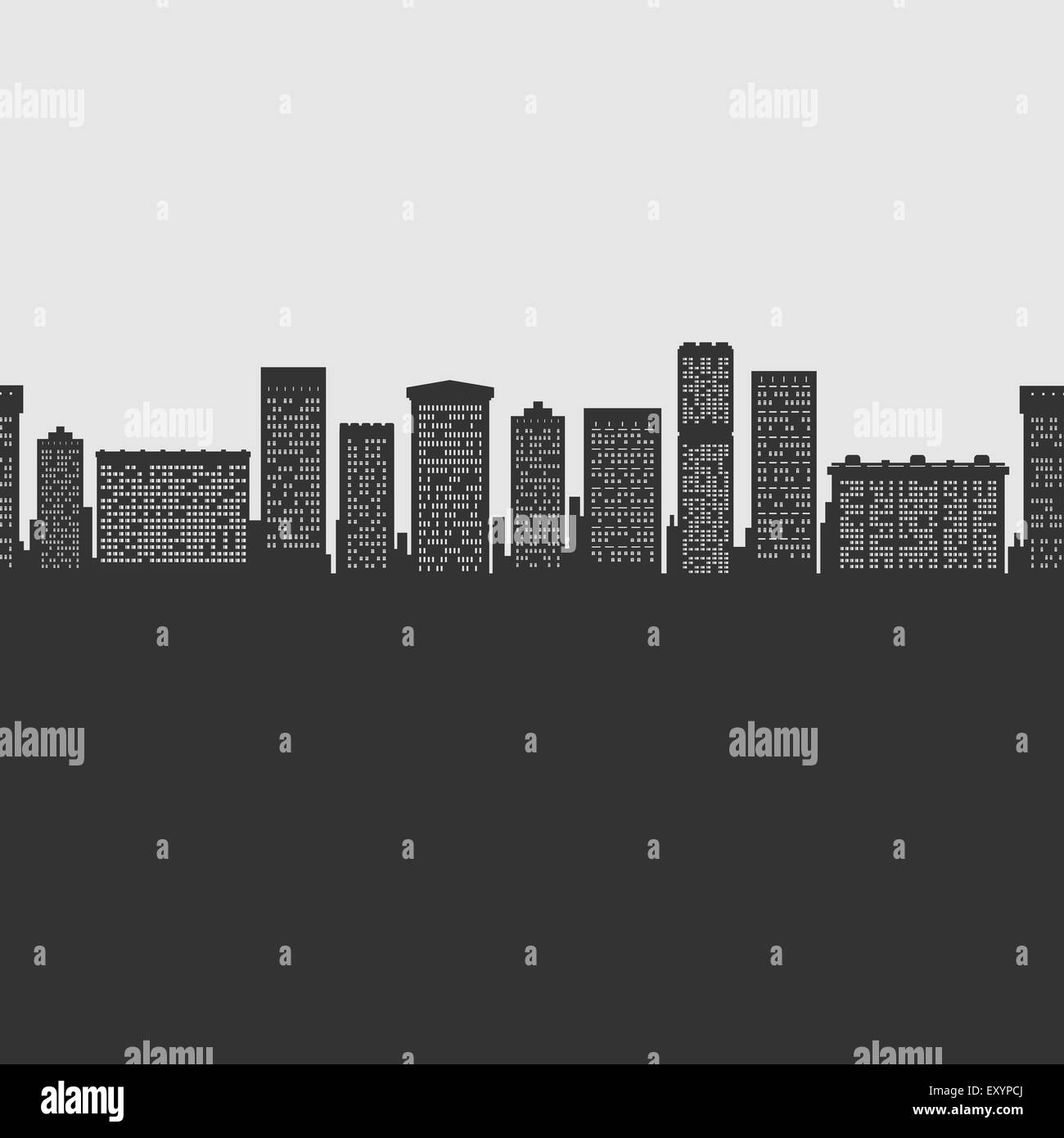Vector Background City Buildings Stock Vector Image & Art - Alamy