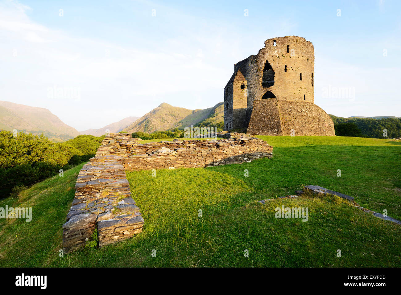 Dolbadarn Castle in Llanberis, Snowdonia Stock Photo - Alamy