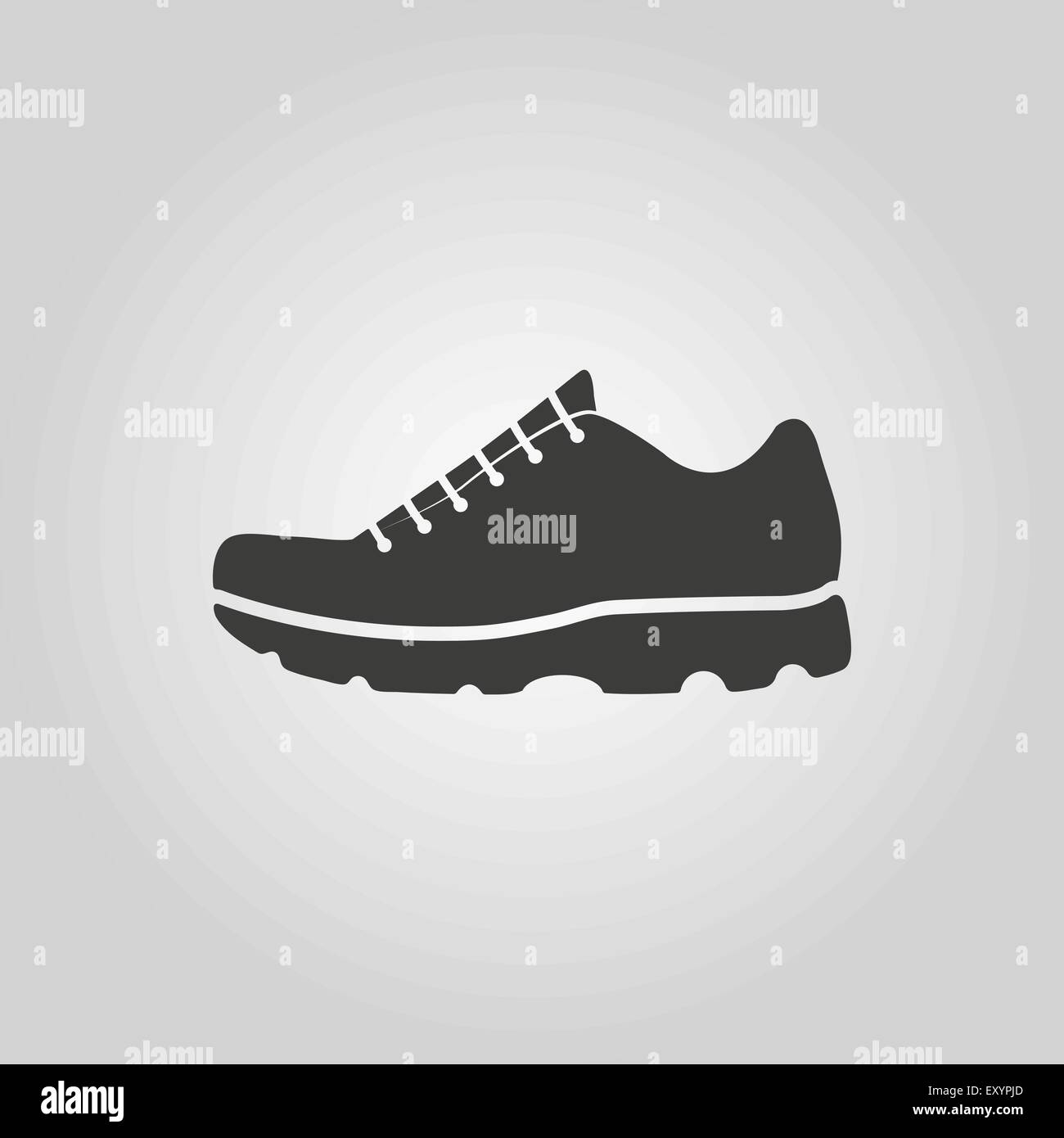 The sneaker icon. Shoes symbol. Flat Stock Vector Image & Art - Alamy