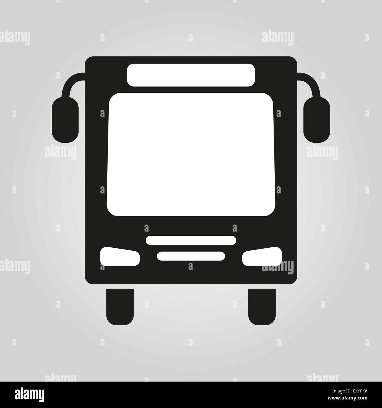 The bus icon. Travel symbol. Flat Stock Vector Image & Art - Alamy