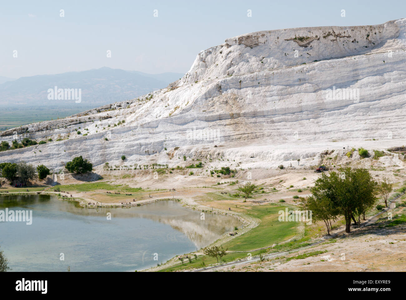 Travertine Mountain, Hierapolis, Turkey Stock Photo - Alamy