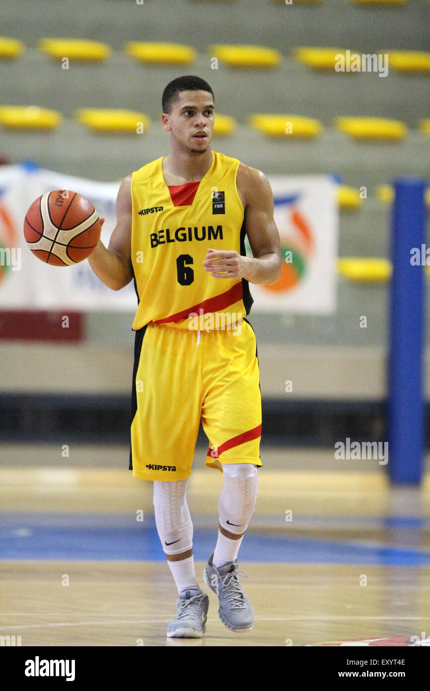 Lignano, Italy. 18th July, 2015. Belgium's Emmanuel Lecomte during the ...