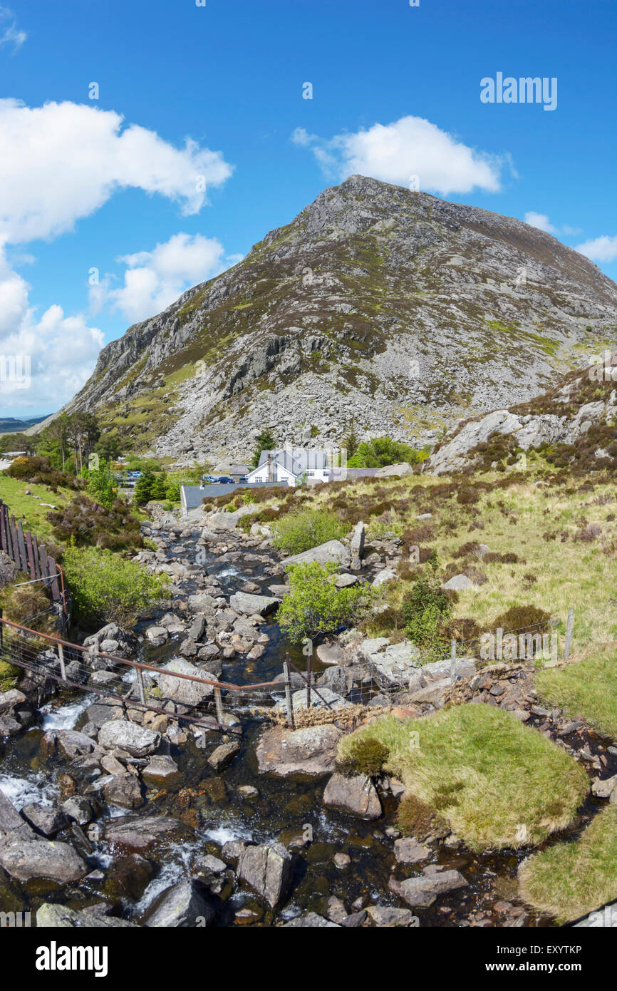 Pen yr Ole Wen, one of the peaks in the Carneddau mountain range in ...