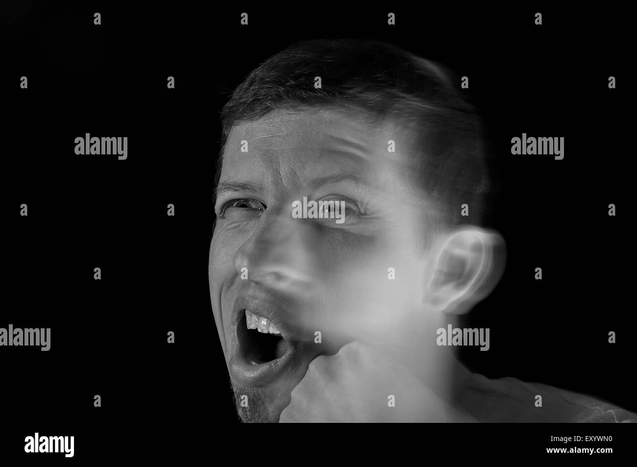 Man punch someone hi-res stock photography and images - Alamy