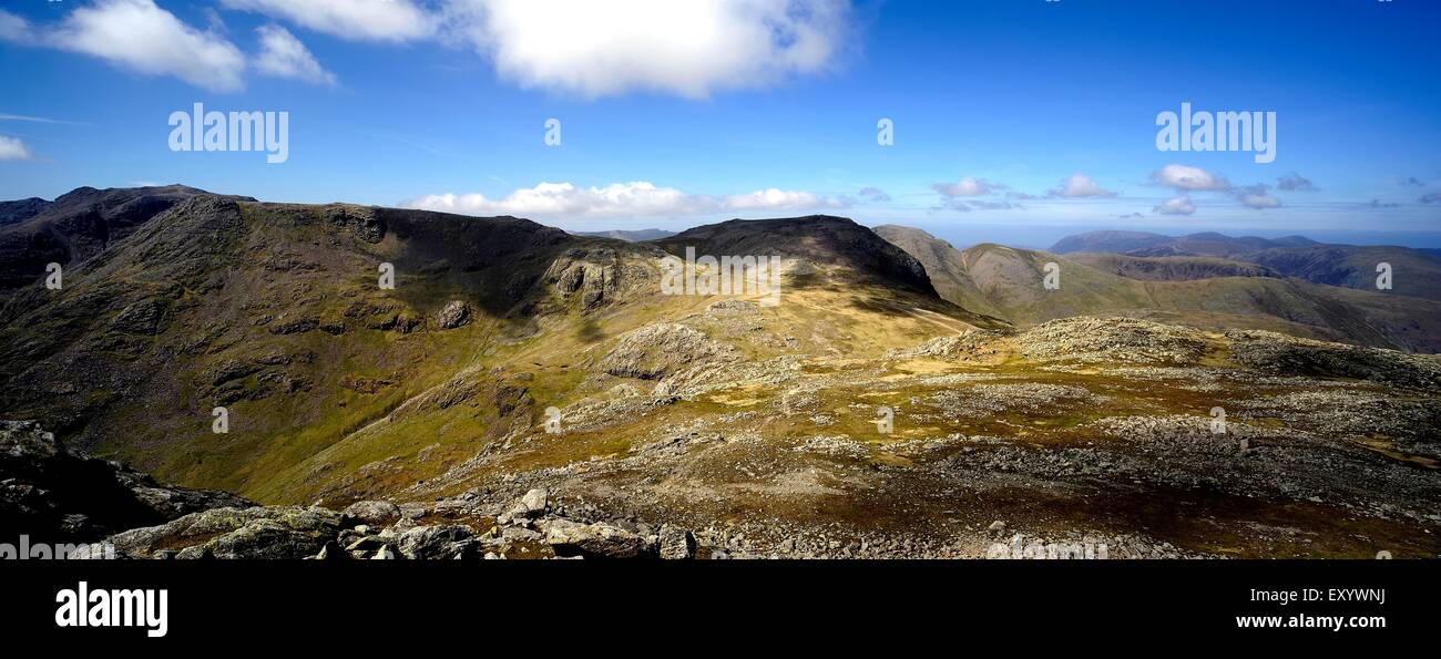 The Scafell Range Stock Photo - Alamy