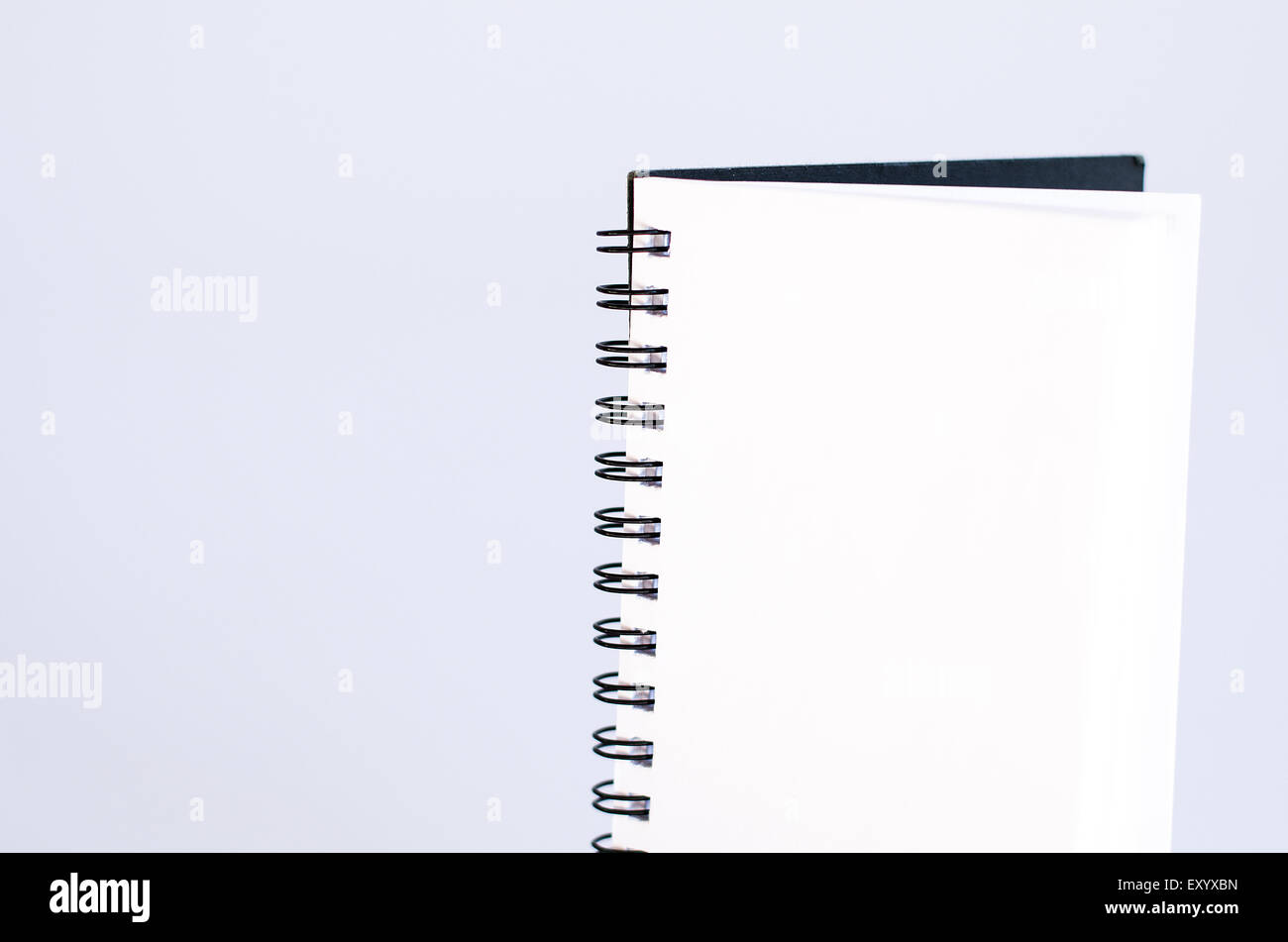 Notebook or copybook isolated on white background Stock Photo - Alamy