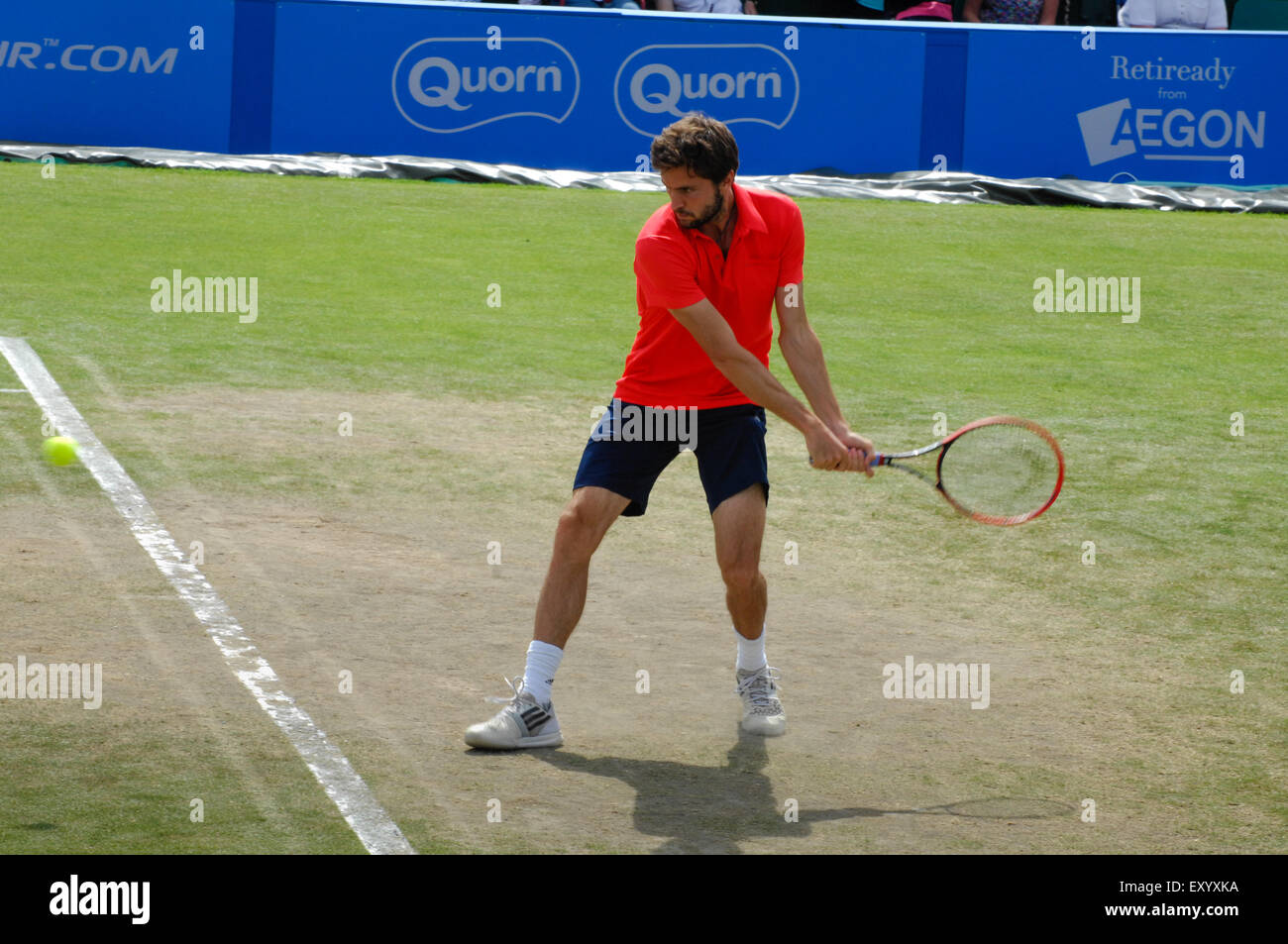 Gilles Simon ATP Tennis tour player Stock Photo - Alamy