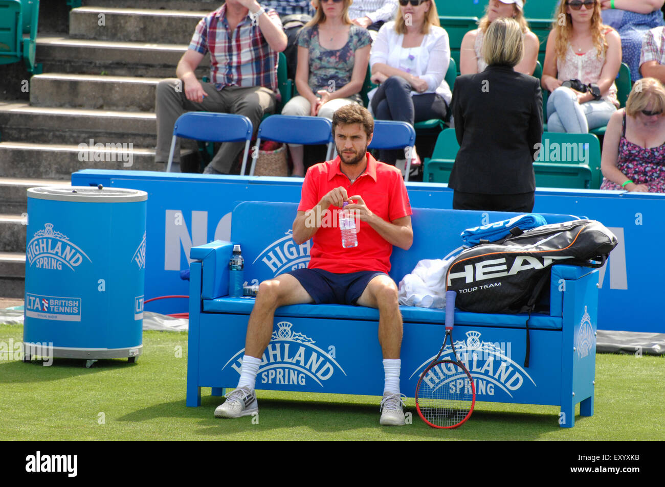 Gilles Simon ATP Tennis tour player Stock Photo - Alamy