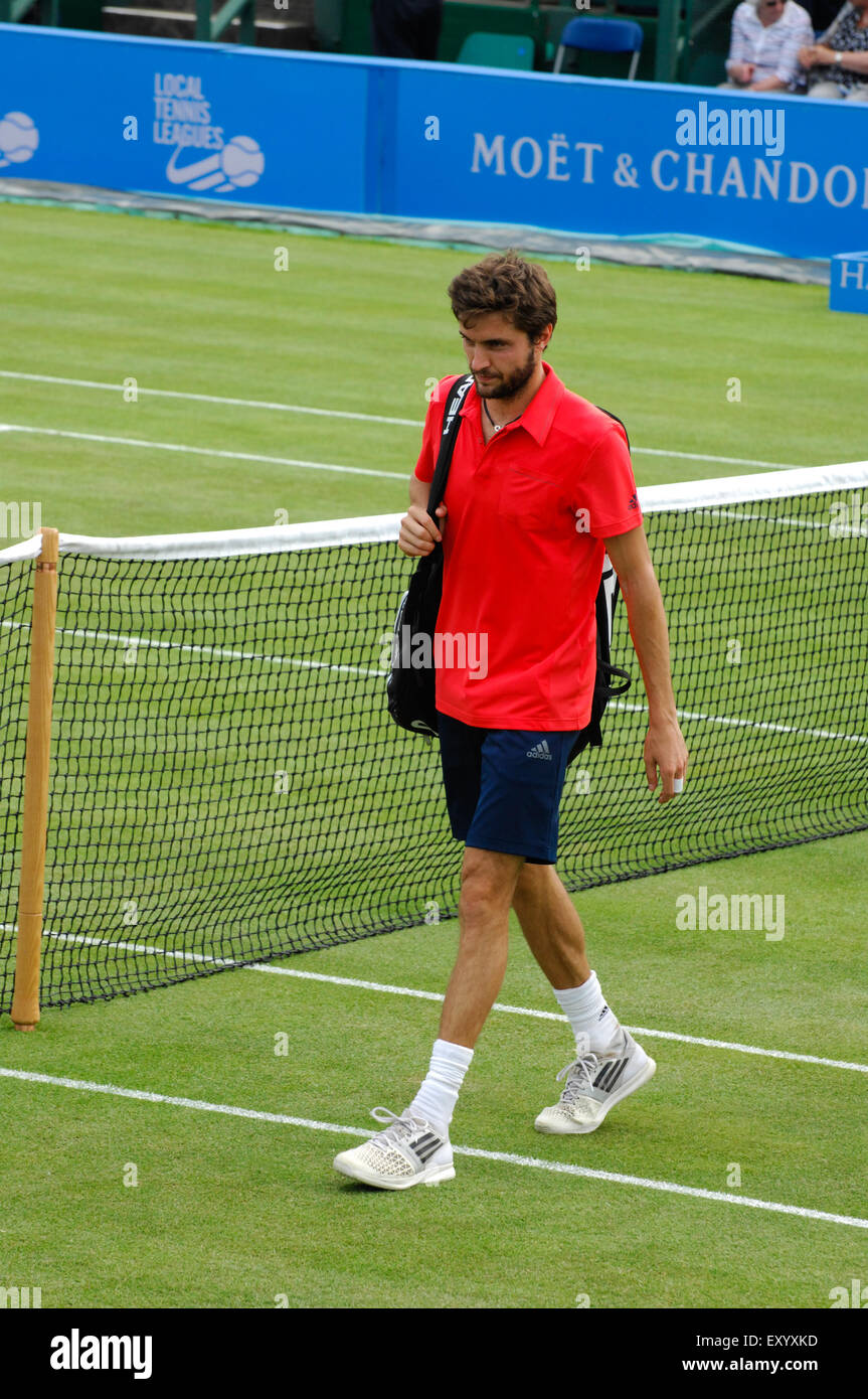 Gilles Simon ATP Tennis tour player Stock Photo - Alamy