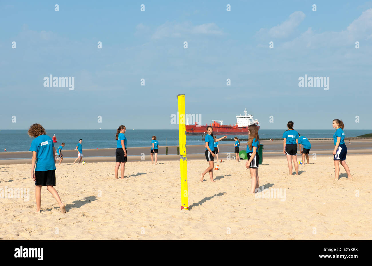 School soccer match winners hi-res stock photography and images - Alamy