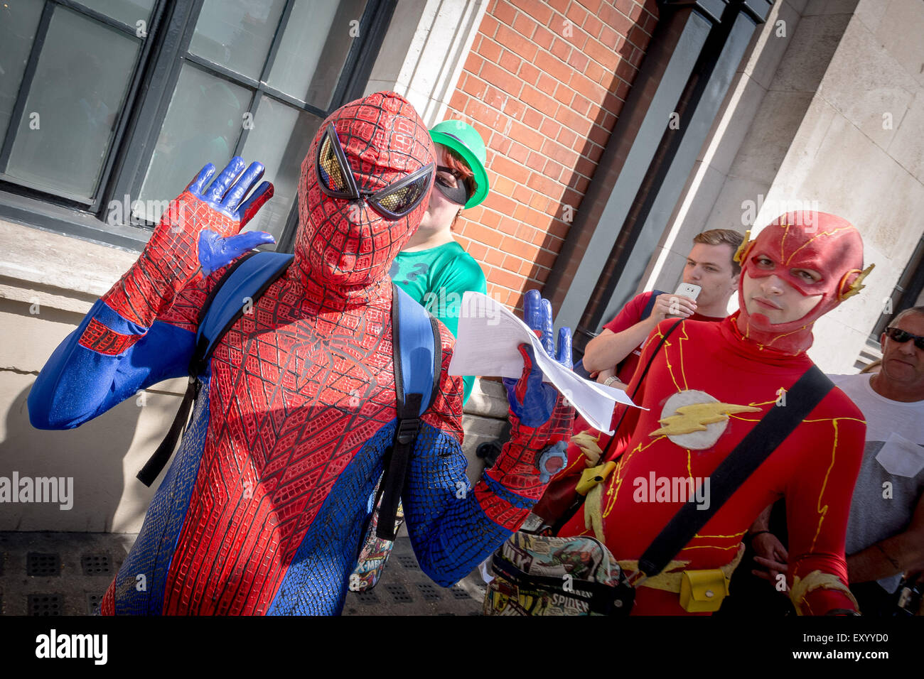 London, UK. 18th July, 2015. London Film & Comic-Con 2015 at Kensington ...