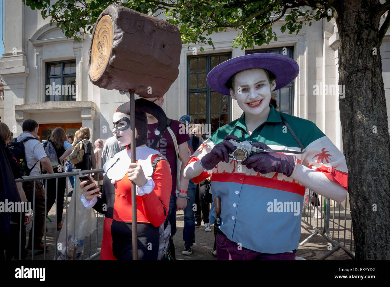 London, UK. 18th July, 2015. London Film & Comic-Con 2015 at Kensington ...