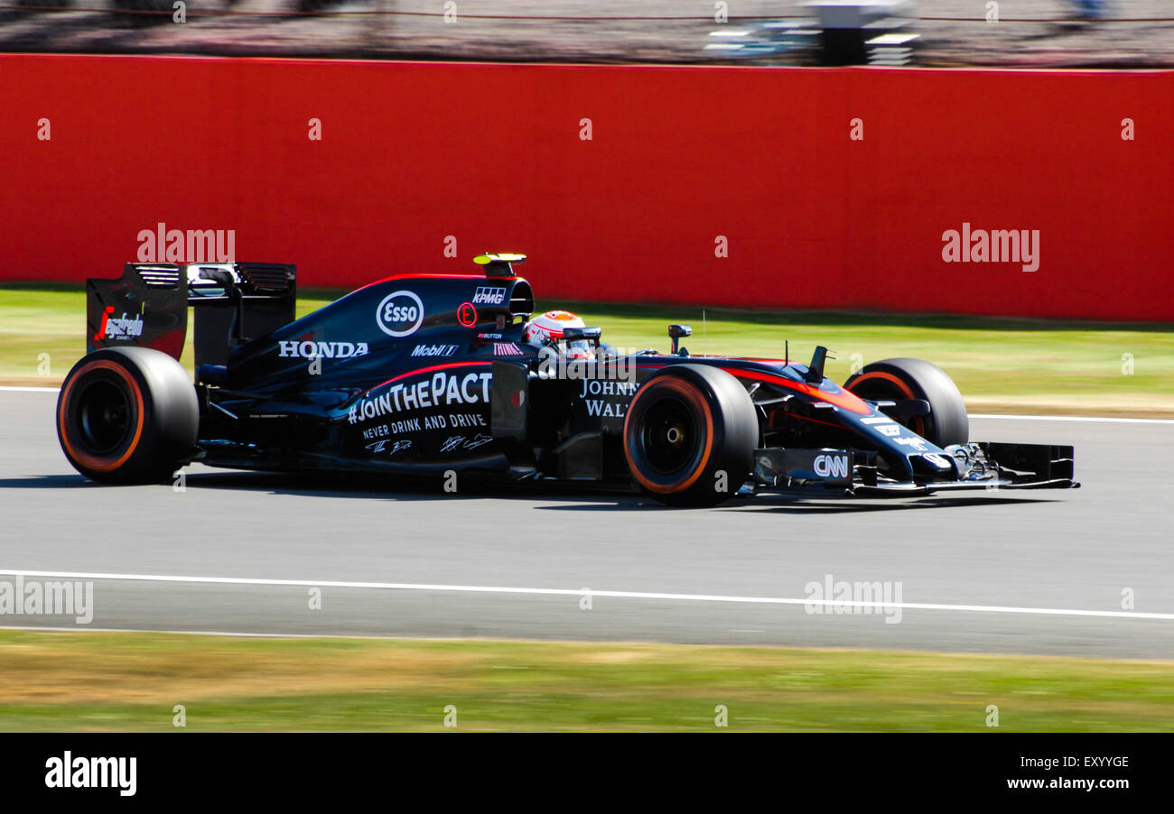 Honda F1 car racing Stock Photo - Alamy