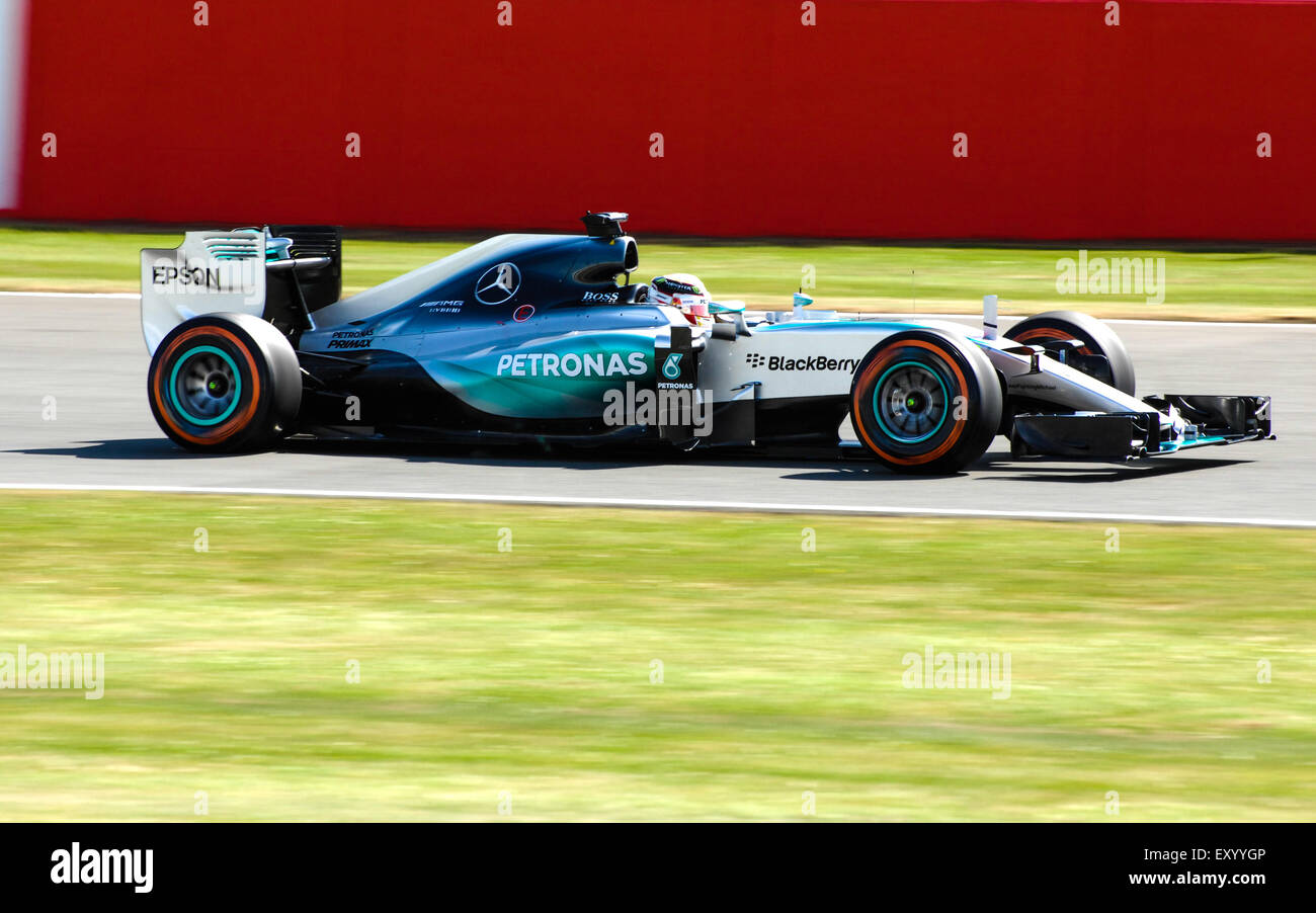 Lewis hamilton silverstone hi-res stock photography and images - Alamy