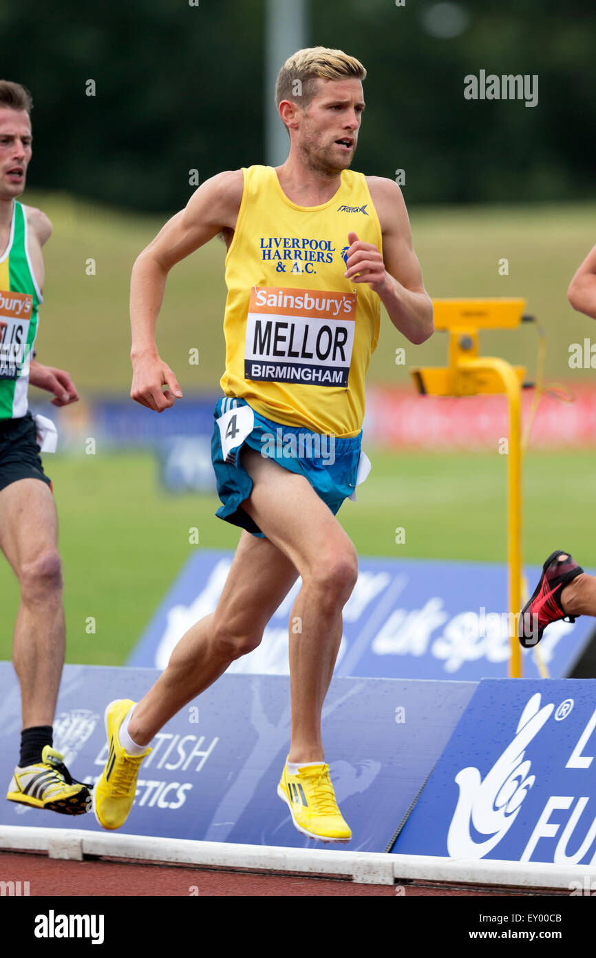 Jonathan MELLOR Men's 5000m, 2014 Sainsbury's British Championships ...