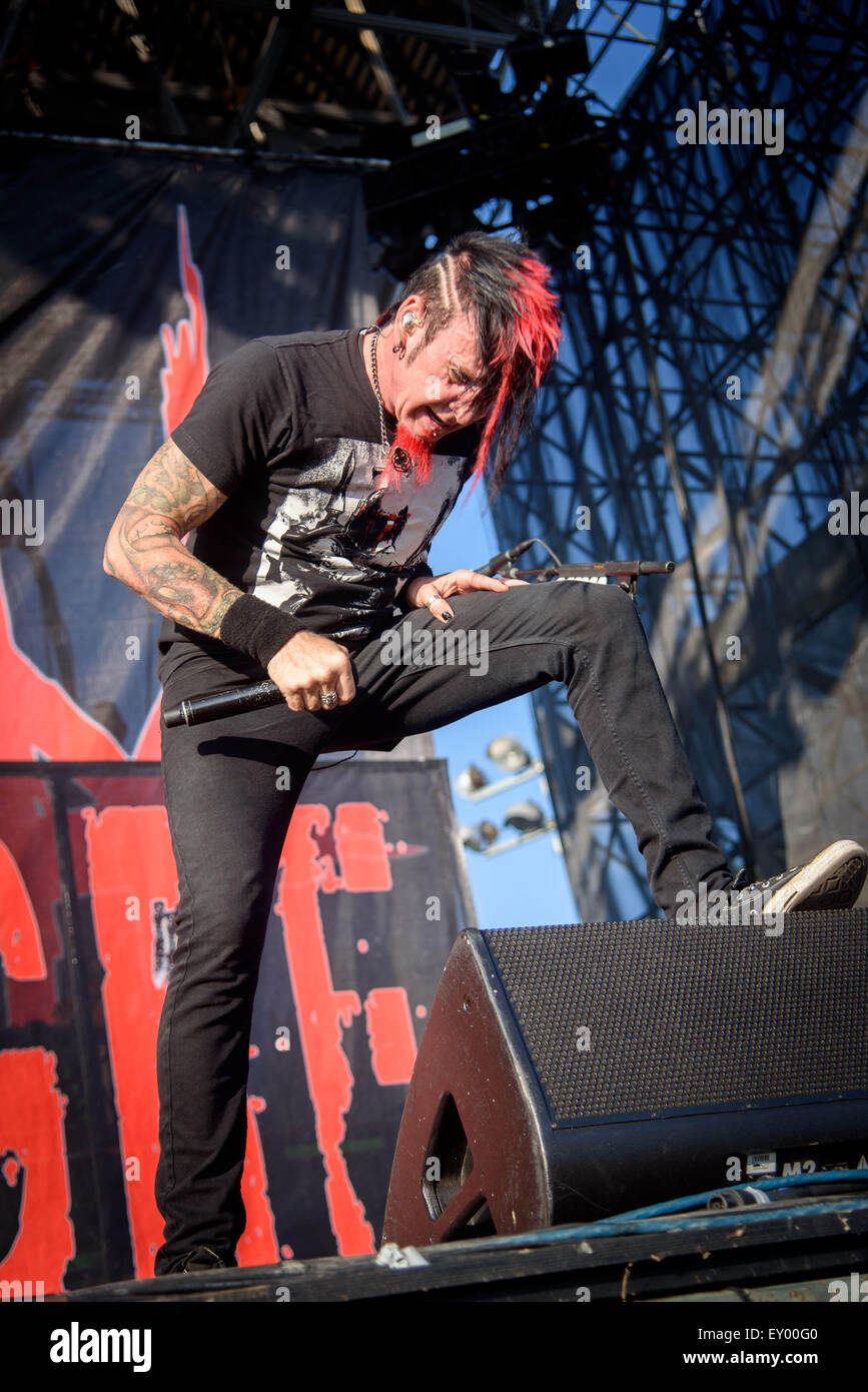 Toronto, Ontario, Canada. 15th July, 2015. American heavy metal ...